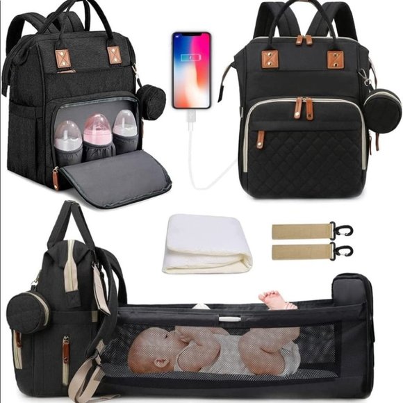 Bags | 3 In1 Multi Functional Diaper Bag Backpack | Poshmark